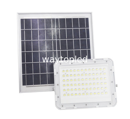 100W LED Solar Flood  Light Aluminum  material  with remote control time control for building and garden outdoor use