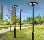 120w 200w ufo power all in one solar garden light lifepo4,outdoor pathway yard black solar garden light decorative
