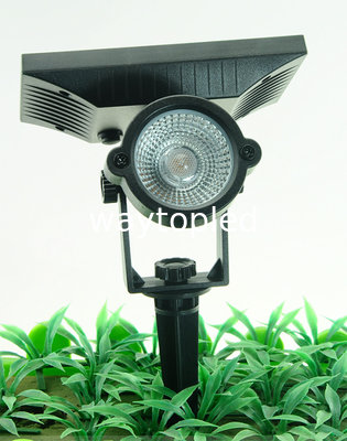 5w solar lights garden pond spotlights,ip65 solar spotlight waterproof,led solar garden spotlight outdoor color