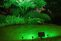 3*5w led outdoor waterproof landscaping ground smartyard triple lampheads solar spotlight,3pcs lamphead solar spotlight
