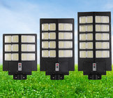 waterproof IP65 ABS material motion wall mount pole mount integrated led all in one led solar street light 400W