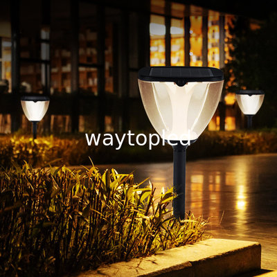 IP65 aluminum material HM Solar Stigma Lamp Solar Wall lamp Solar Lawn lamp solar powered garden lights for garden use